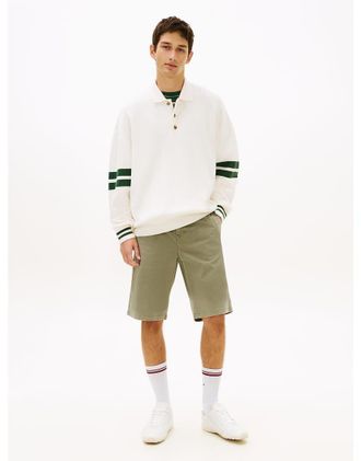 Tommy Jeans Otis - Chino-Shorts aus Twill in Olivgr&uuml;n