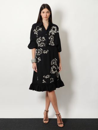 Dries Van Noten Womens Shirt Casia Black Polyester