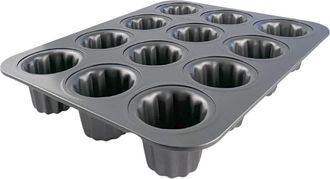 Mastrad Cannel&eacute;backform - 2-lagige Beschichtung - PFAS und PTFE frei - 26 x 22,5 x 5 cm