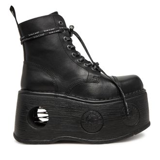 New Rock Schn&uuml;rschuhe NEW ROCK M-MILI083CCT-C18 Schwarz