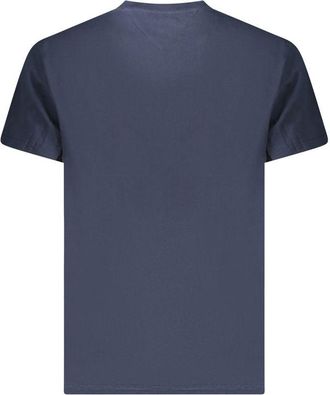Tommy Hilfiger Logo Cotton T-Shirt - Blue