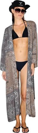 Raiine Raiine, Femme, Blouses et Chemises, Multicolore, Taille: ONE Size Kimono Arena