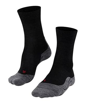 Falke TK5 Wander W SO laine fines anti-ampoule 1 paire, Chaussettes de randonnée Femme, Noir (Black-Mix 3010), 37-38