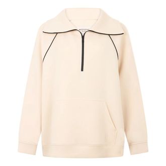 Max Mara Femme, Sweatshirts et sweats &agrave; capuche, Beige, Taille: 38 FR SweaT-shirts & SweaT-shirts &agrave; capuche