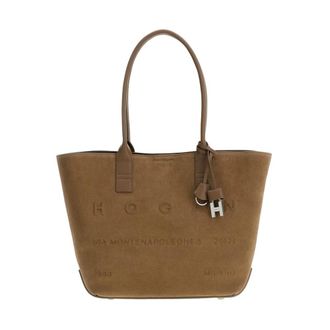 Hogan Kleine Einkaufstasche - - Bags - Damen - Beige - ONE SIZE