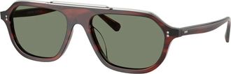 Oliver Peoples unisex, Accessoires, Brun, Taille: 58 MM 0Ov5613Su