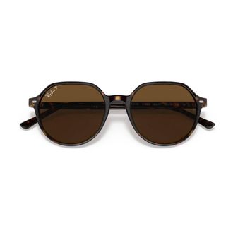 Ray-Ban unisex, Accessoires, Brun, Taille: 53 MM Thalia Lunettes de soleil