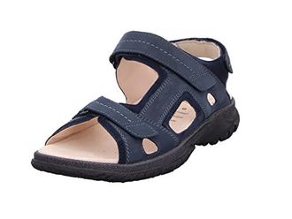 Ganter Giovanni Sandales pour homme, bleu foncé, 44 EU Weit
