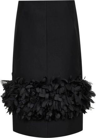 Toteme Femme, Jupes, Noir, Taille: 38 FR Petal Skirt