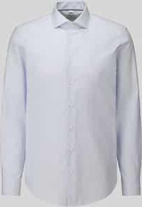 Jake*s Slim Fit Businesshemd mit R&uuml;ckenpasse