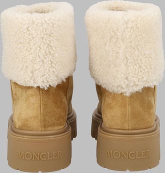 Moncler Aurea Ankle Boot - Beige