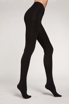 Calzedonia Ultra Thermostrumpfhose Blickdicht Schwarz