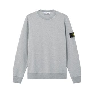 Stone Island Homme, Sweatshirts et sweats &agrave; capuche, Gris, Taille: XL SweaT-shirt ras du cou