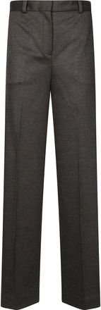 Circolo 1901 Femme, Pantalons, Noir, Taille: 36 FR Pantalon Droit Laine