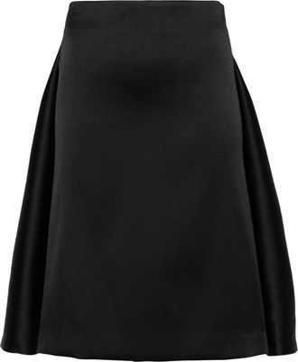 Parosh Jupe mi-longue &agrave; d&eacute;tails superpos&eacute;s Parosh