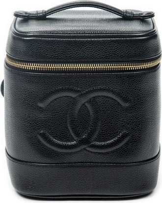 Chanel Crossbody Bags - CC Tall Vanity Case - Gr. unisize - in Schwarz - f&uuml;r Damen