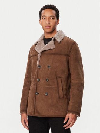 Milestone Lederjacke MSCleveland 631629 21555-1 Braun Regular Fit