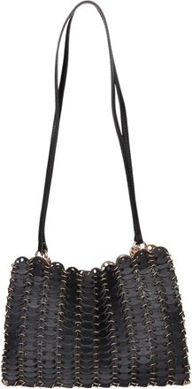 Paco Rabanne Femme, Sacs, Gris, Taille: ONE Size Structure en m&eacute;tal dor&eacute; avec un