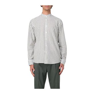 Manuel Ritz Homme, Chemises, Multicolore, Taille: 2XL Chemise à Rayures Col Mandarin