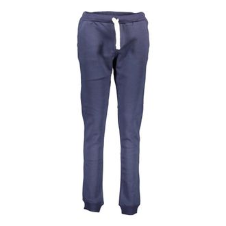 North Sails Sportliche Blaue Damen Hose mit B&uuml;ndchen - - Trousers - Damen - Blau - 2XL