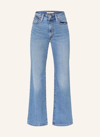 Levi's Straight Jeans Ribcage Bells blau