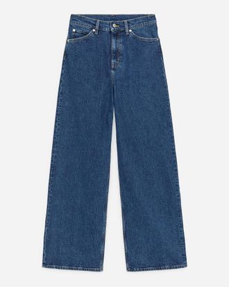 Arket LUPINE Flared Jeans -Blau