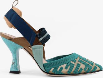 Fendi Colibr&igrave; FF fabric d&eacute;collet&eacute; - FENDI - gender_Woman