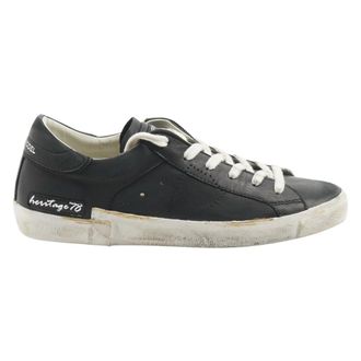 Philippe Model Femme, Chaussures, Noir, Taille: 40 EU Prsx Low Top Tennis