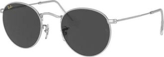 Ray-Ban Homme, Accessoires, Gris, Taille: 47 MM Round Metal