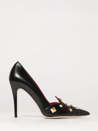 Valentino Garavani Escarpins en cuir nappa clout&eacute; avec talon aiguille haut