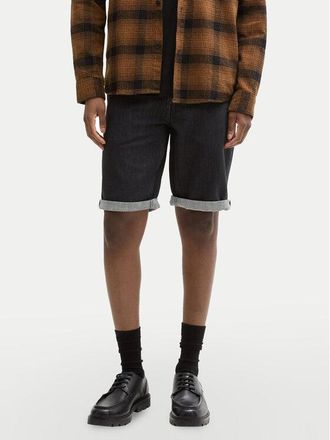 Tom Tailor Denim Jeansshorts 1044986 Schwarz Straight Fit