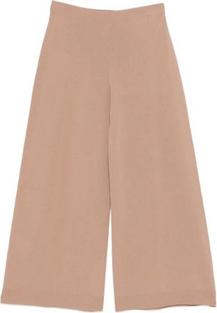 D.exterior Femme, Pantalons, Brun, Taille: 42 FR Elasticated-Waist Pantalons
