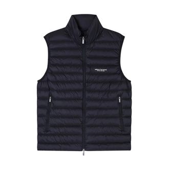 A|X Armani Exchange &Auml;rmellose Steppjacke mit durchgehendem Rei&szlig;verschluss - - Jackets - Herren - Schwarzk - S