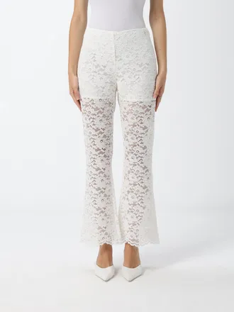 Twin-Set Pantalon court en dentelle