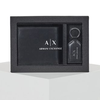 A|X Armani Exchange PLAIN LEATHER GIFT SET