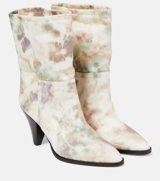 Isabel Marant Ankle Boots Rouxa aus Canvas
