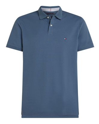Tommy Hilfiger Piqu&eacute;-Poloshirt 1985 Regular Fit mit Stretch und Flag-Stickerei in