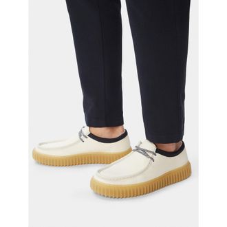 Clarks Halbschuhe Clarks Torhill Lo 26187380 Wei&szlig;