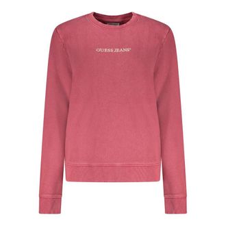 Guess Rotes Baumwoll Damen Sweatshirt