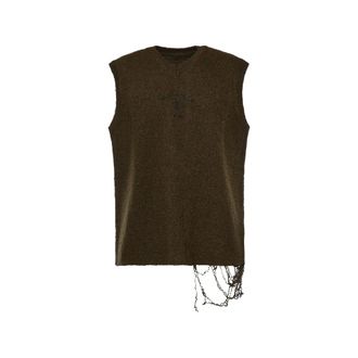 Maison Margiela Herren, Strickwaren, Gr&uuml;n, LGr&ouml;&szlig;e
