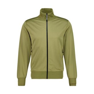 Palm Angels Track Jacket mit gebogenem Logo auf der R&uuml;ckseite - - Sweatshirts & Hoodies - Herren - Gr&uuml;n - S