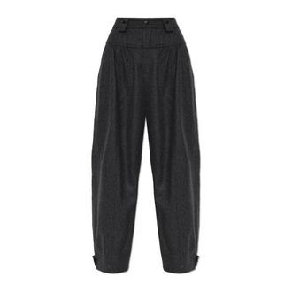 Chlo&eacute; Weite Wollhose - - Trousers - Damen - Grau - XS