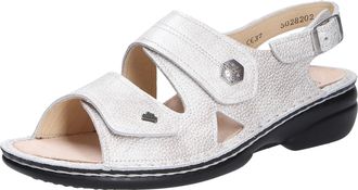 Finn Comfort Milos 02560-821081, Sandale, Natural (Glattleder), Taupe Beige Gr. 37