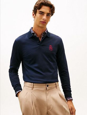 Tommy Hilfiger Polo coupe standard à blason TH