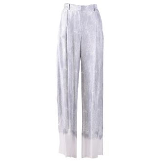 Ermanno Scervino Graue Hose - - Trousers - Damen - Lila - S