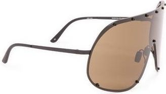 Rick Owens Sonnenbrille - Brown