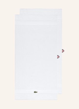 Lacoste Handtuch Lcasual weiss