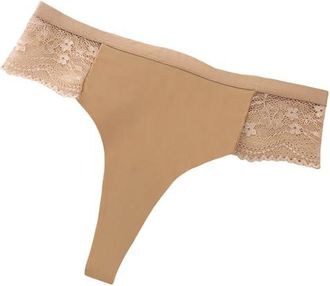 Generic Culotte sans Couture Femme Culotte Femme sans Couture Culotte Femme De Classique Dentelle Coeur String G-String Lingerie Coquine pour Saint-Valentin O