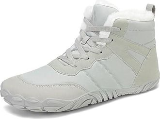 Mishansha Chaussures dhiver Pieds Nus Homme Femme Barefoot Bottes de Neige Doublure Chaude Légère Trail Running GR.41