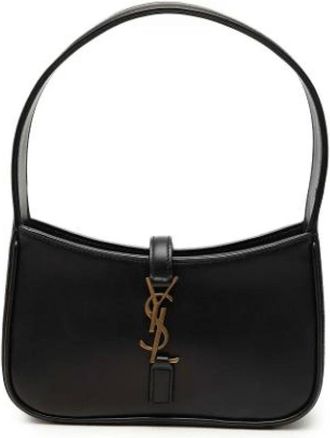 Saint Laurent Pre-owned Mini Le 5 a 7 - Femme - Pre-owned - Noir - Taille: ONE Size
